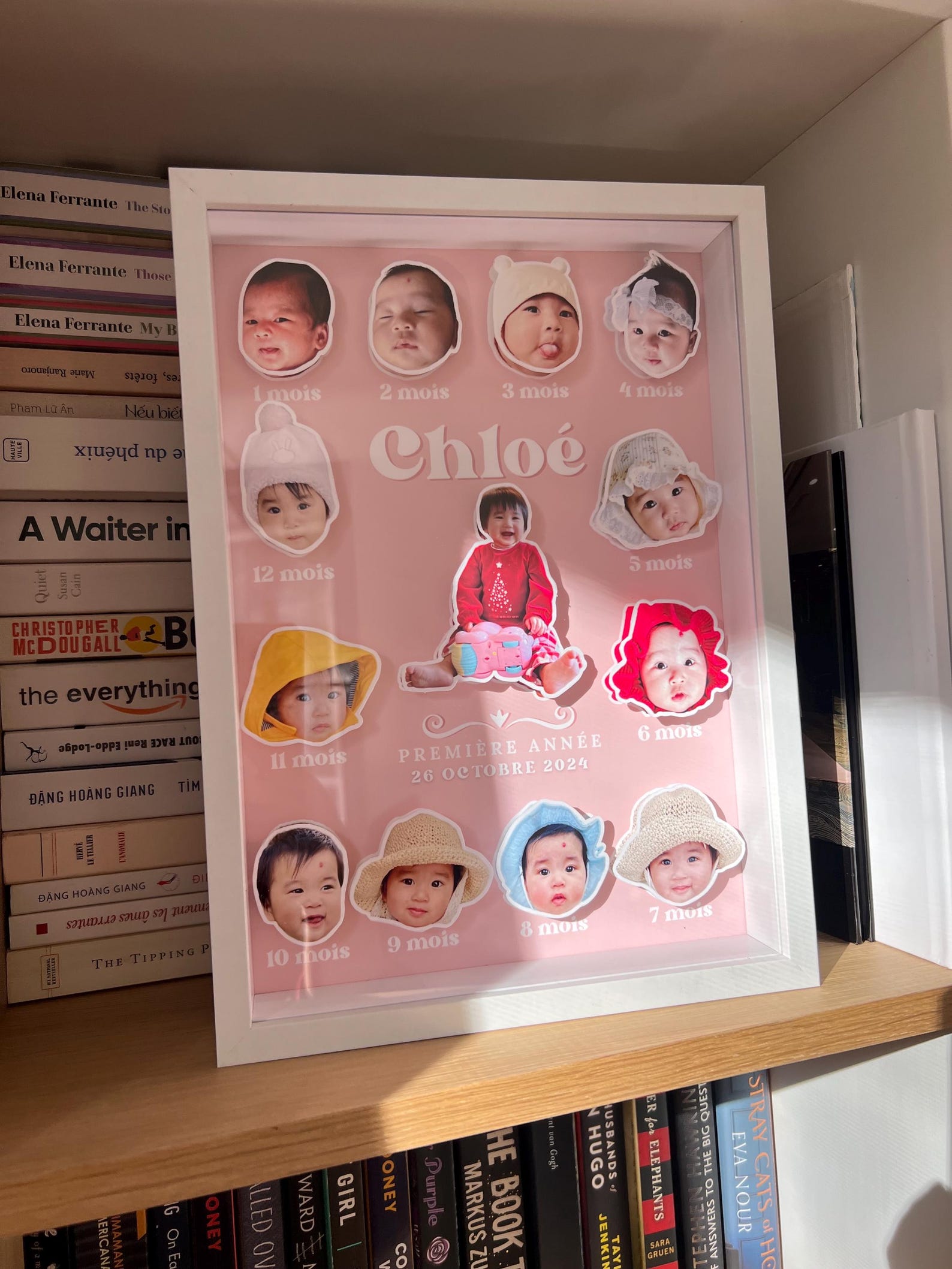 Personalized Baby First Year Photo Memory Frame - Etsy