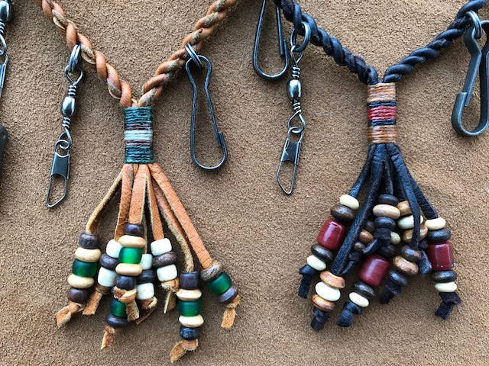 Fly Fishing Lanyard Damn It Rick Corded Leather Lanyard - Etsy UK