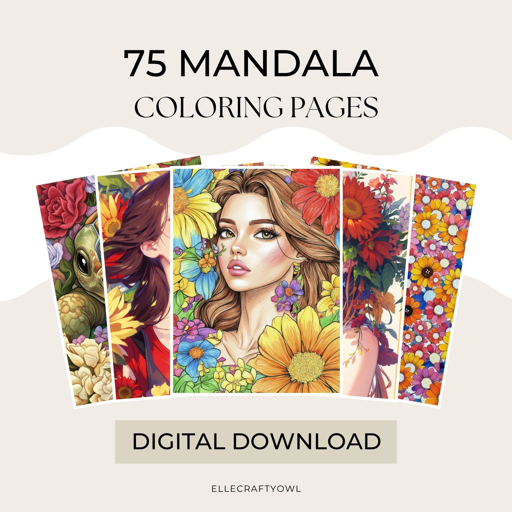 Mandala Coloring Book: 70+ Relaxing Designs | Adult Coloring Pages ...