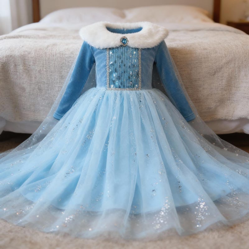 Frozen Elsa Dress - Etsy UK