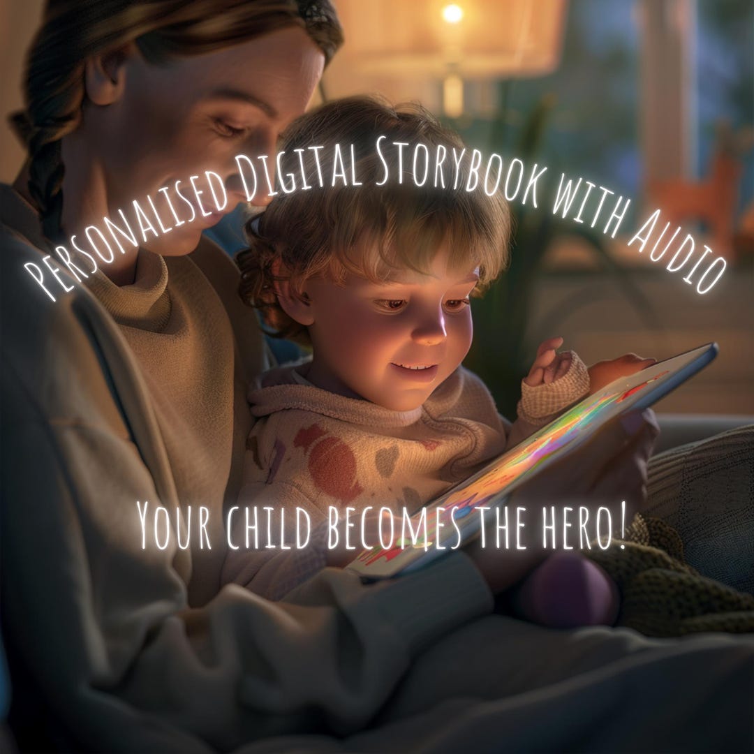 Personalised Digital Storybook With Audio – Your Child Becomes the Hero ...
