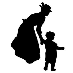 Mother and Child SVG File - Etsy