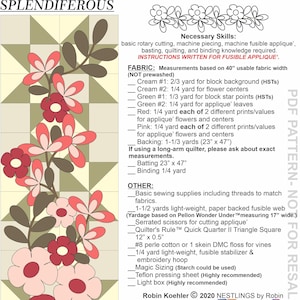 Splendiferous PDF Quilt Pattern - Etsy