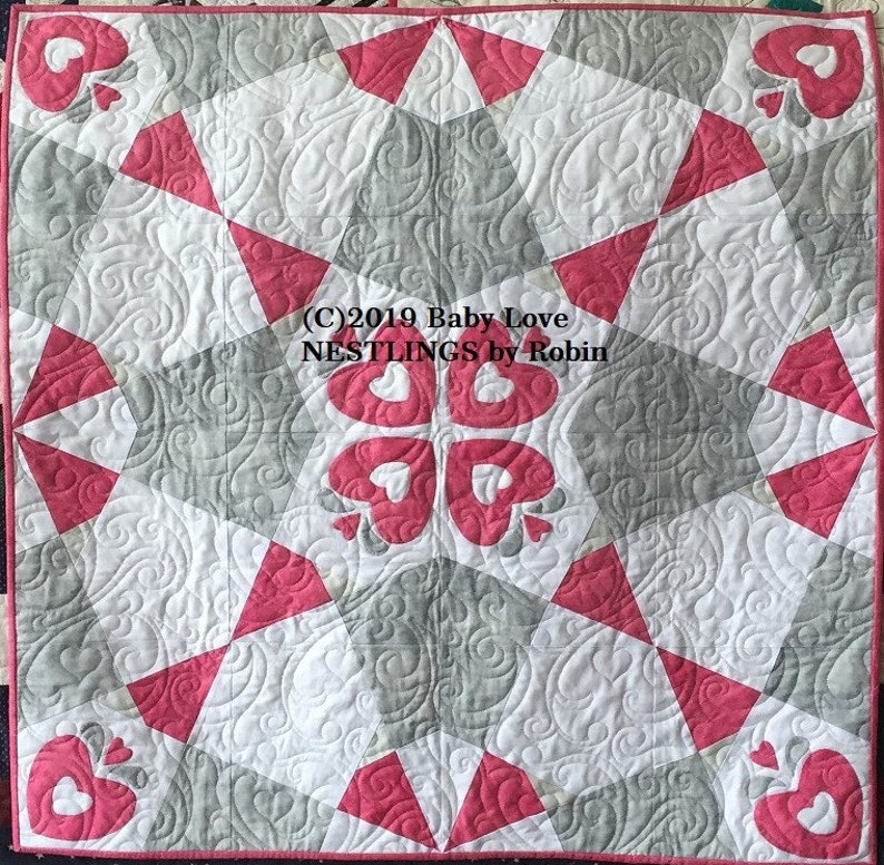 Baby Love Quilt Pattern PDF - Etsy