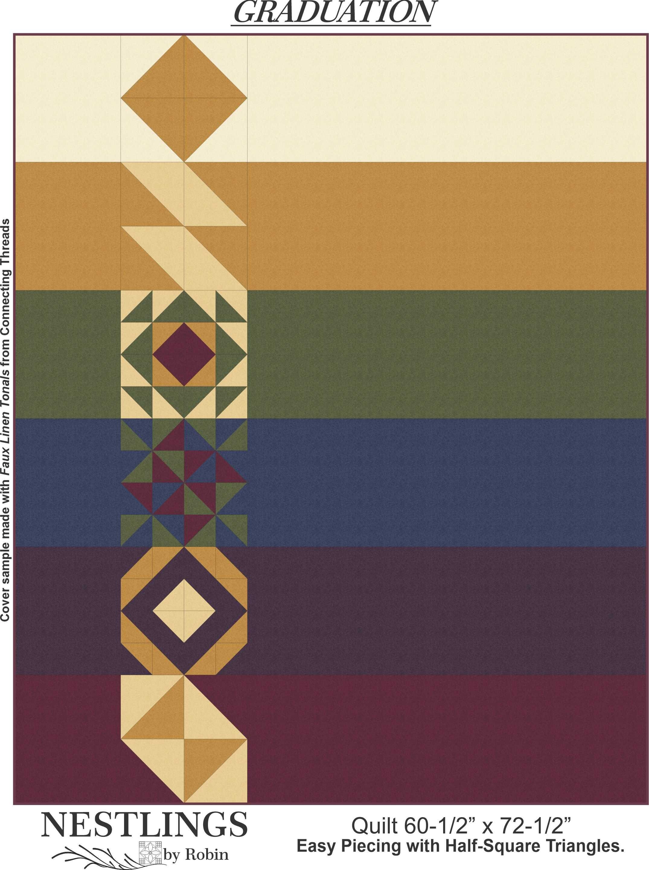 Graduation PDF Quilt Pattern - Etsy