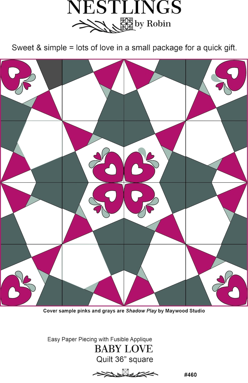 Baby Love Quilt Pattern PDF - Etsy