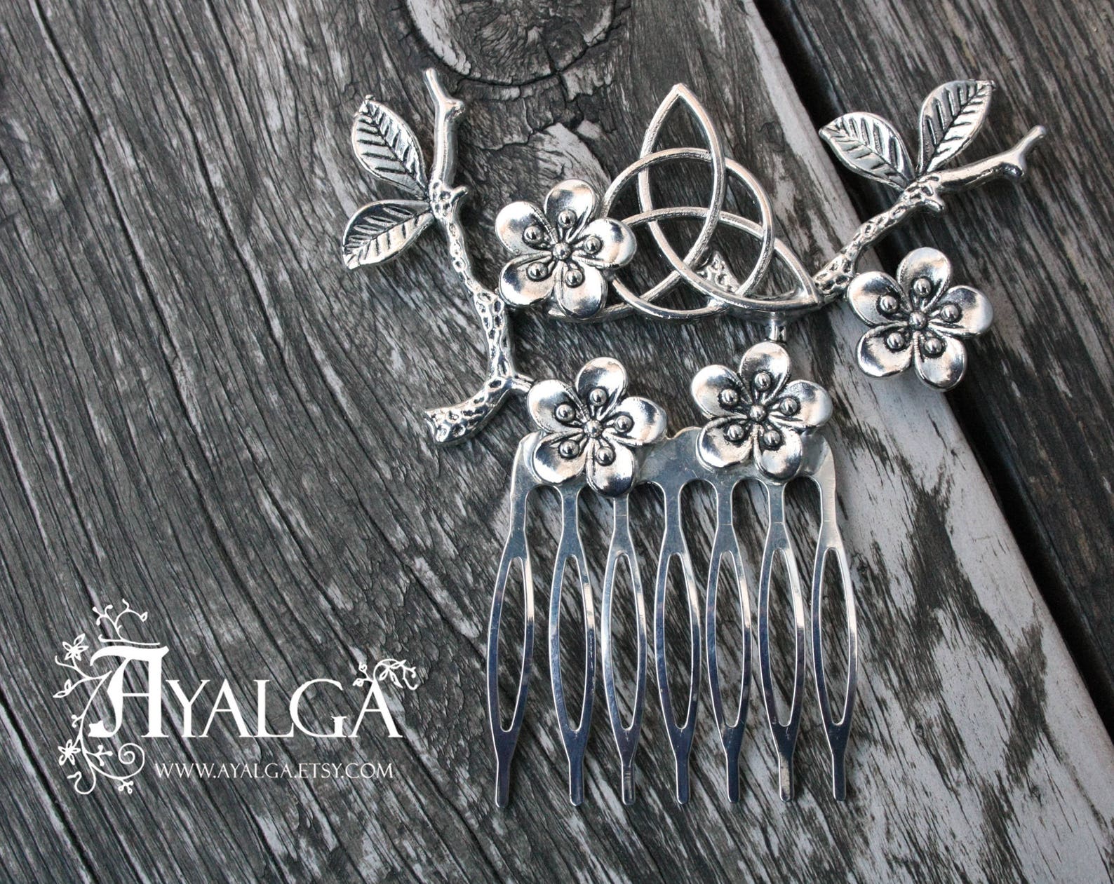 Celtic Haircomb Celtic Knot Haircomb Tree of Life Comb - Etsy
