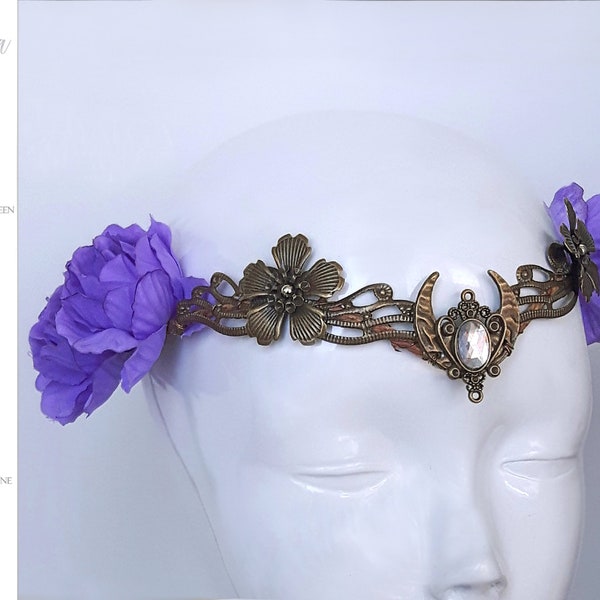 Pagan Flower Crown - Etsy