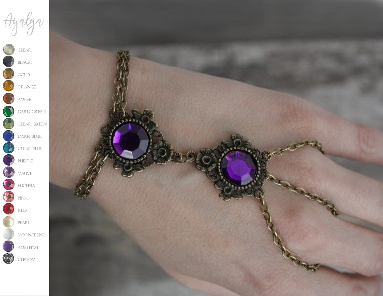 Slave Bracelet - Bracelet Chains- Statement Jewelry - Etsy