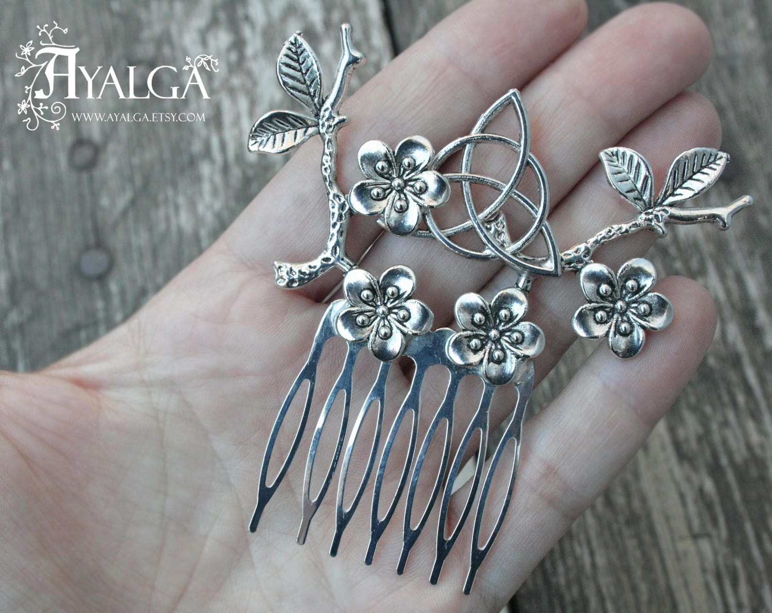 Celtic Haircomb Celtic Knot Haircomb Tree of Life Comb - Etsy