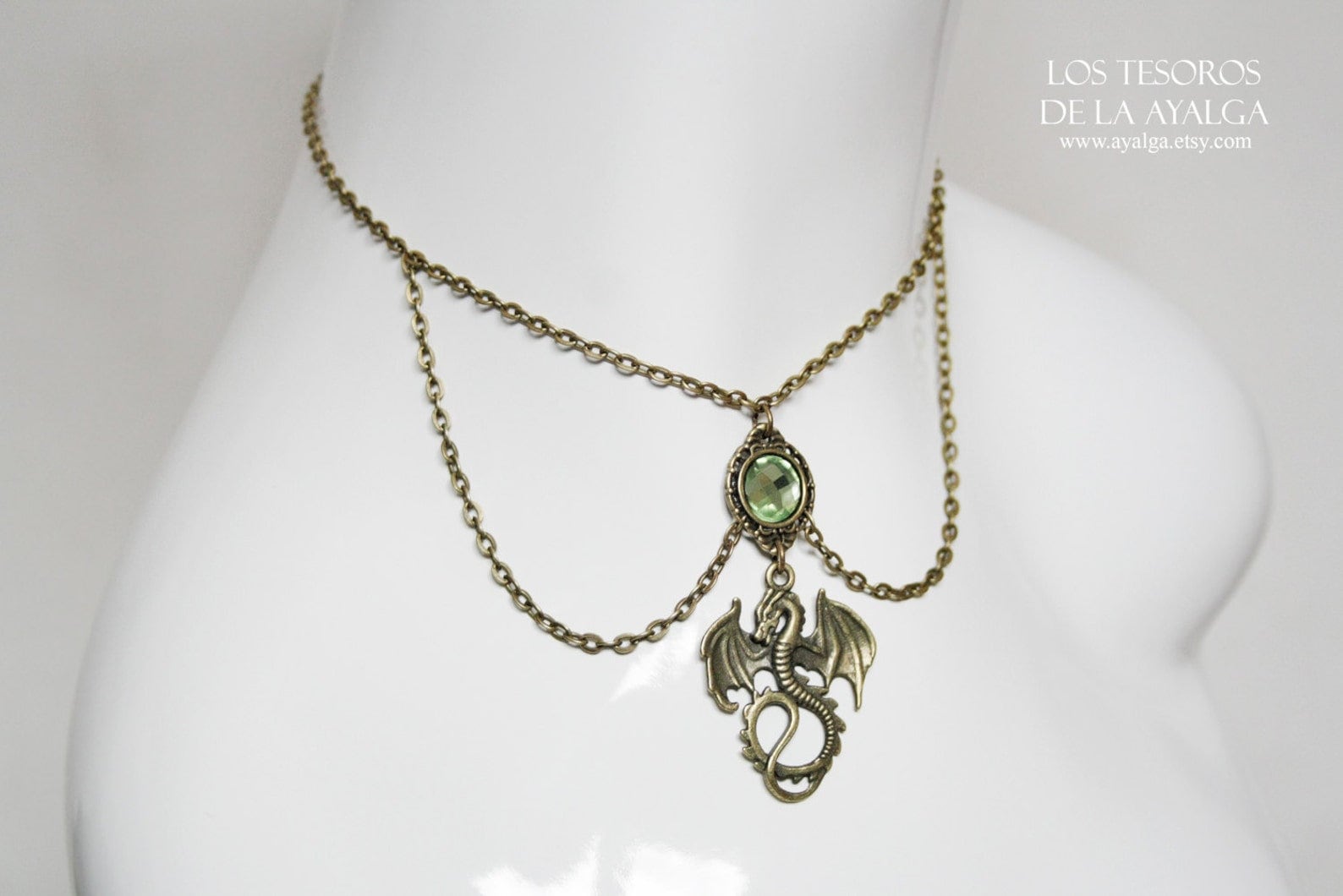 Dragon Necklace Dragon Chocker Daenerys Necklace Statement Jewelry - Etsy