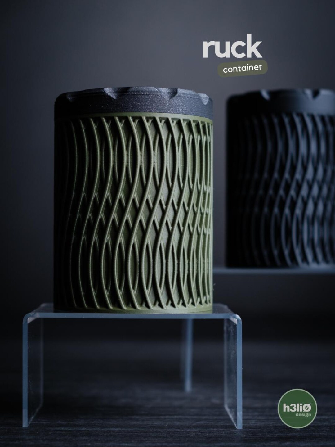Ruck Container – Modular 3D Printed Storage Solution | Modern | Gift ...