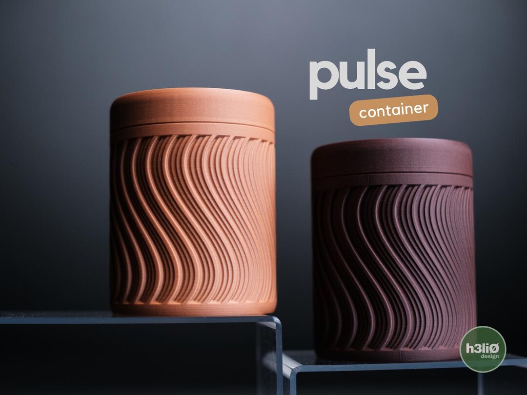 Pulse Container – Modern 3D Printed Storage With Dynamic Design ...