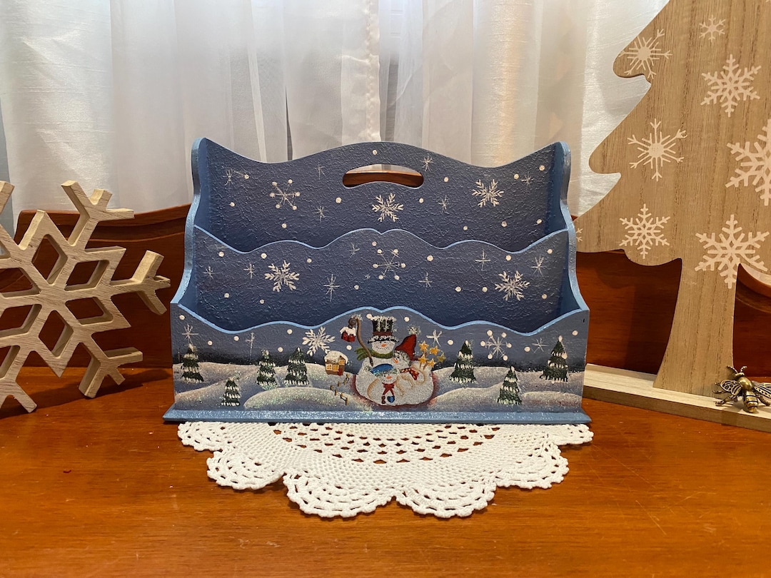 Vintage Keepsake Box for Letters, Cards, or Photos. Can Be Hung on the ...