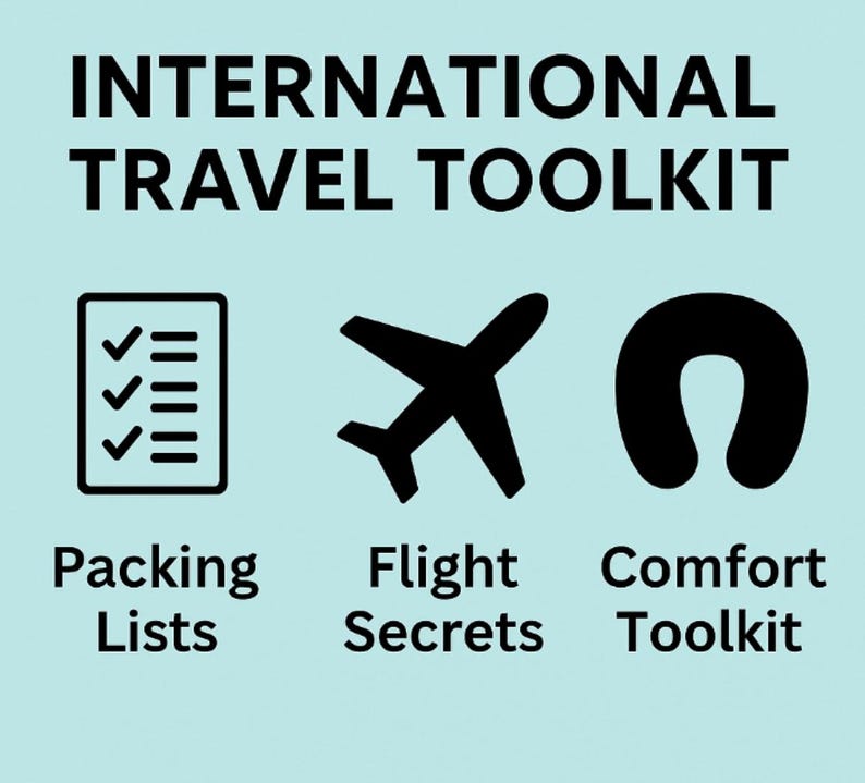 International Travel Toolkit: Packing Lists, Flight Secrets, Checklists ...