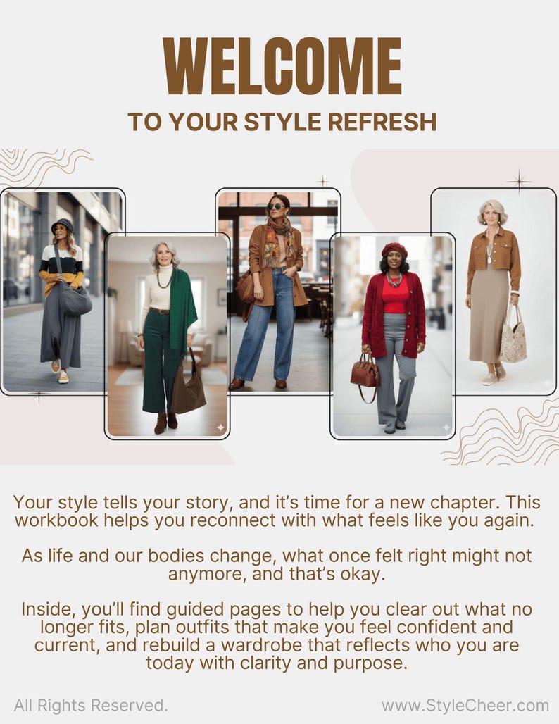 The Style Confidence Blueprint; Printable Wardrobe Planner; Capsule ...