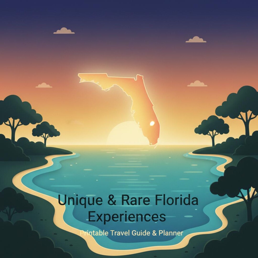 Florida Travel Guide – Unique Sunshine State Experiences (PDF) - Etsy