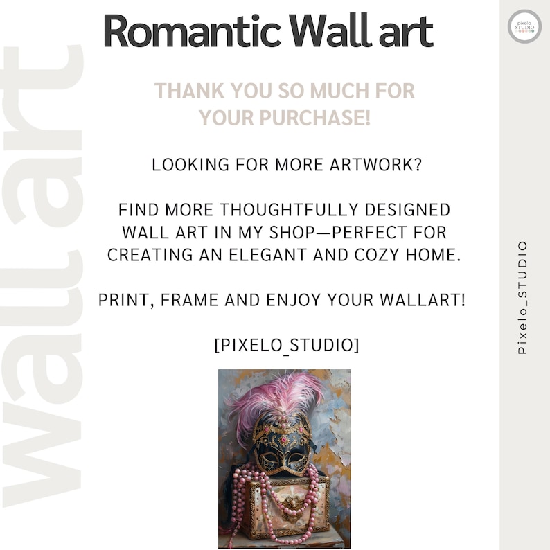 Venetian Mask Wall Art | Gothic Valentine’s Day Gift | Romantic ...