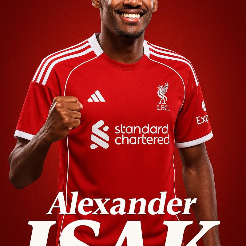 Isak Liverpool Print - Etsy