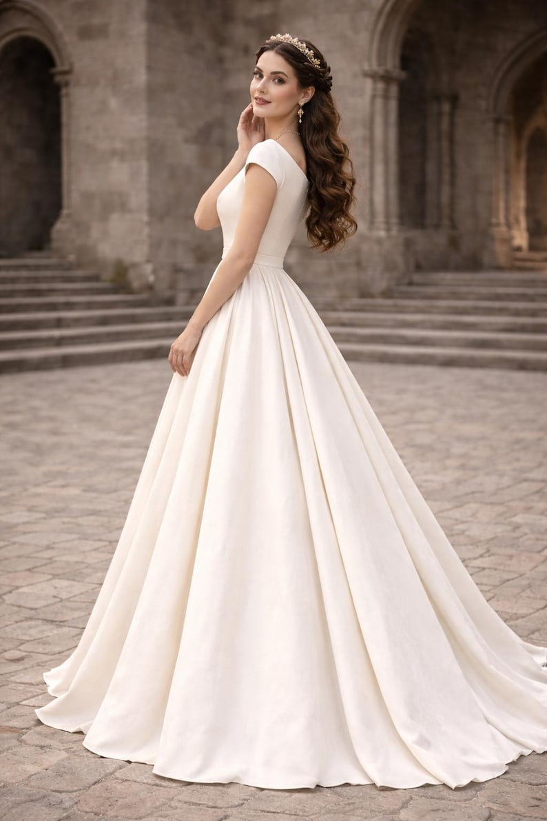 Renaissance Dress Sewing Pattern – Sleeveless Full-length Gown (PDF ...