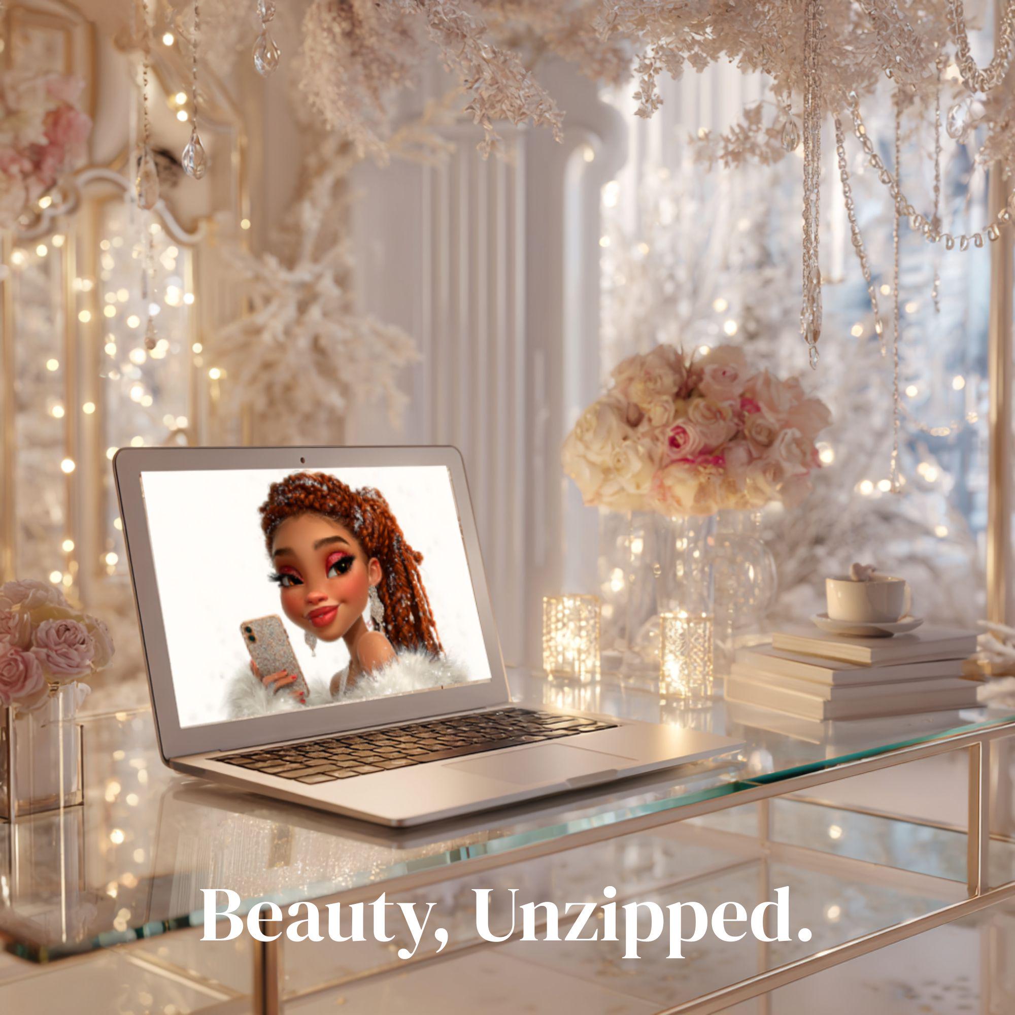 Bold Beauty Glam Girl Wallpapers | 10 Digital Backgrounds for PC & Mac ...