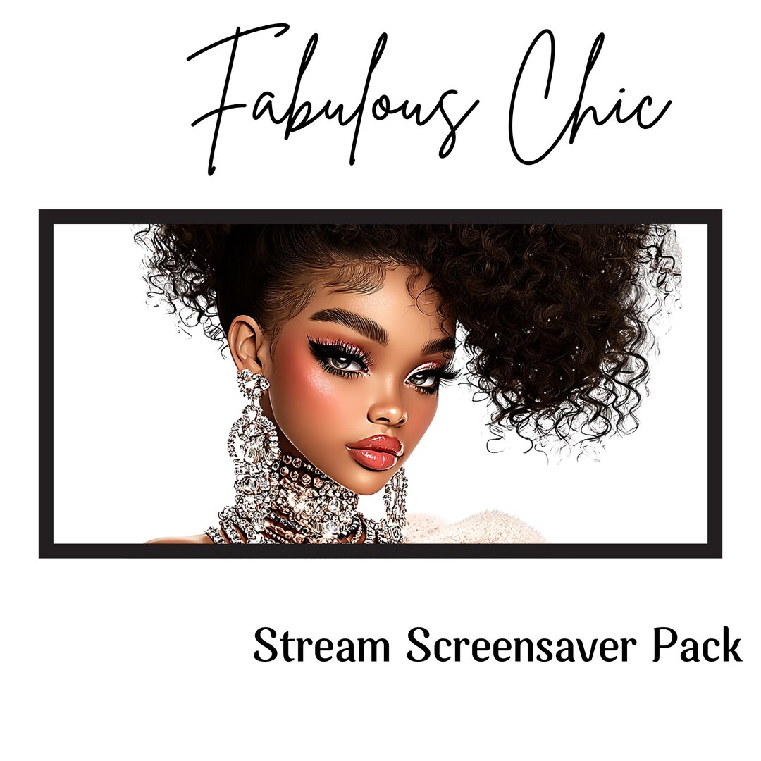 Chic Stream Screensaver Pack | 5 High‑fashion Offline Graphics | 3840× ...