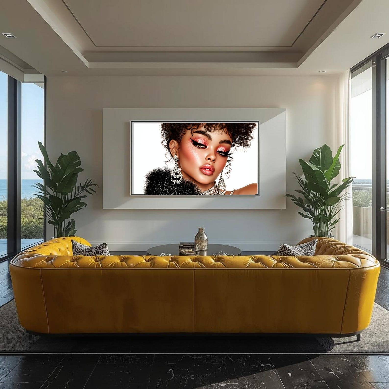 Luxury Sparkle Portrait | 4K Motion Glam for Samsung Frame TV (set of 4 ...