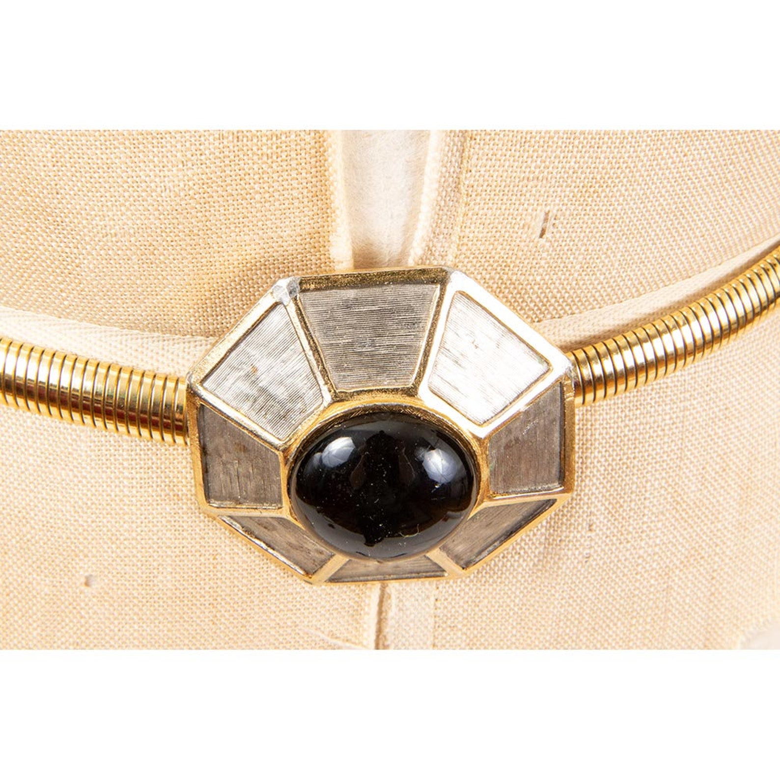 Vintage Accessocraft Spider Web Belt / 1960s Skinny Coil Belt / Octagon ...