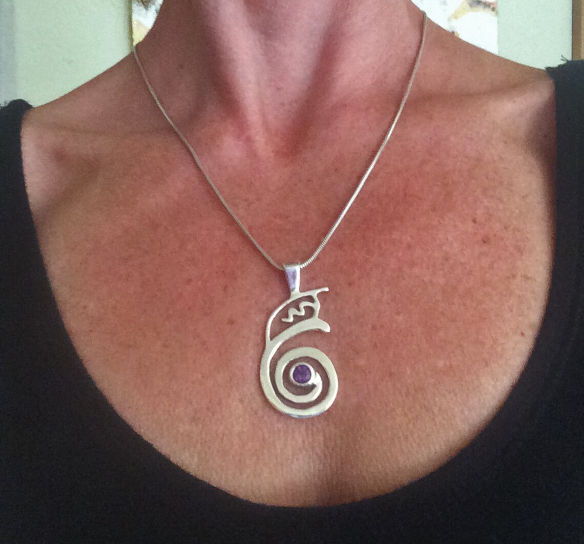 Dumo Reiki Master Symbol Pendant Large Men's Reiki - Etsy