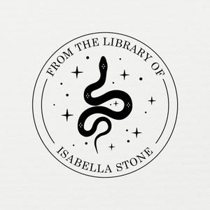 Custom Book Embosser, Celestial Snake Embosser, Ex Libris Embosser ...