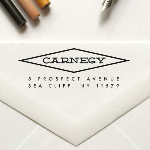 Custom ASL Return Address Stamp Self Inking Sign Language - Etsy