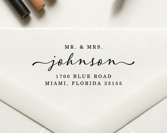Mr and Mrs Stamp | Etsy