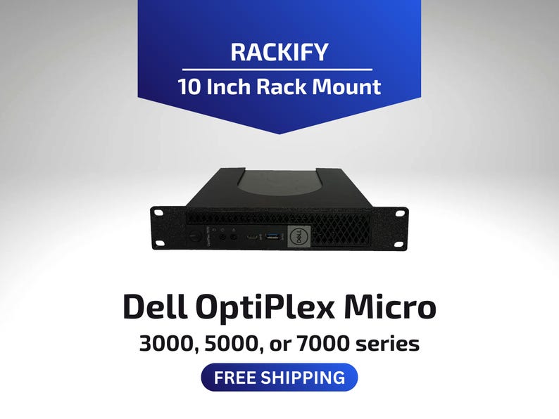 Dell Optiplex Micro 3000 5000 7000 | 10 Inch Rack Mount | Deskpi ...