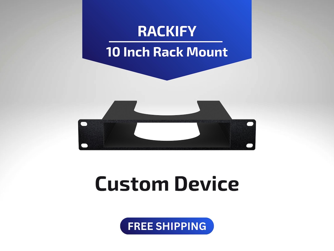 Custom Device Mount | 10 Inch Rack Mount | Deskpi Rackmate Compatible ...