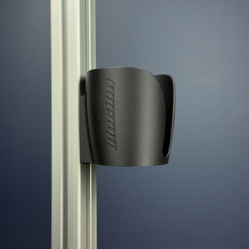 Cup Holder for Sim Racing – Raised Logo Options – Invisible Mount – PLA ...