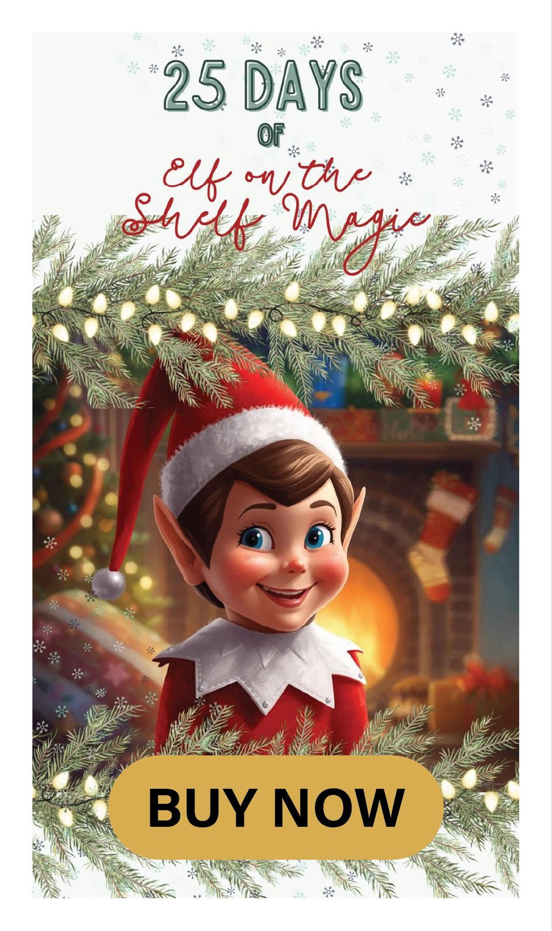 25 Days of Elf on the Shelf Ideas | Modern Elf Printable Book ...