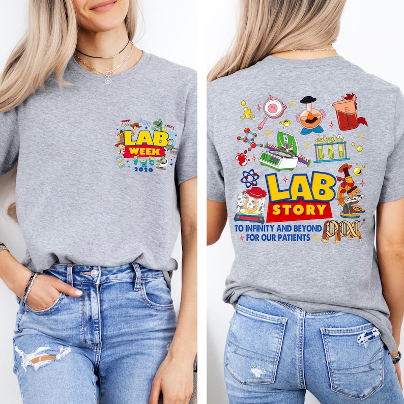 Toy Story Lab Week 2026 Shirt, Lab Story Medical Lab Science Top ...