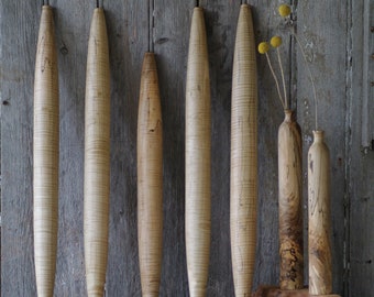 French Rolling Pin Tapered Rolling Pin Wooden Rolling Pin | Etsy