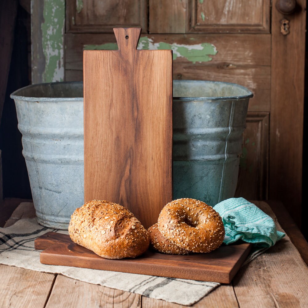 Walnut Serving Board Bread Board Cutting Board Hostess and - Etsy