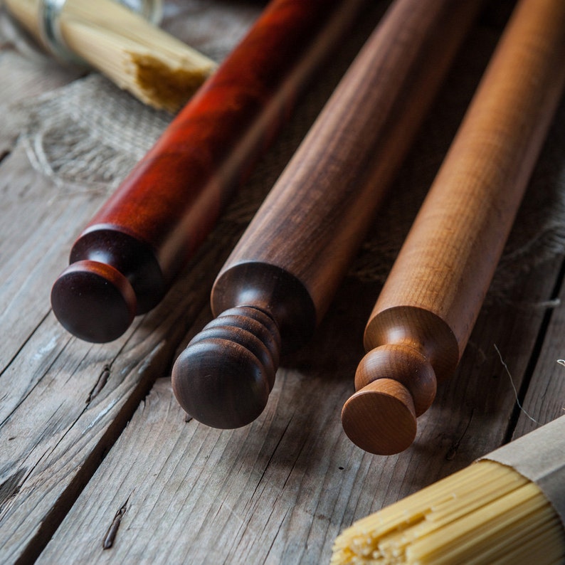 Long Pastry Baton Rolling Pin Kitchenwares Food Prep - Etsy