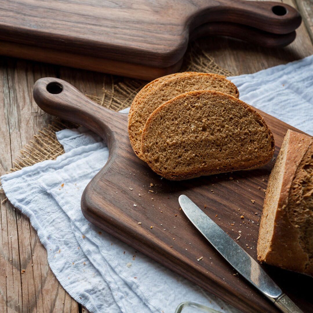 Walnut Serving Board, Large Cheese Board, French Breadboard, Wedding ...