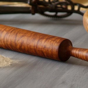 French Rolling Pin Tapered Rolling Pin Wooden Rolling Pin | Etsy