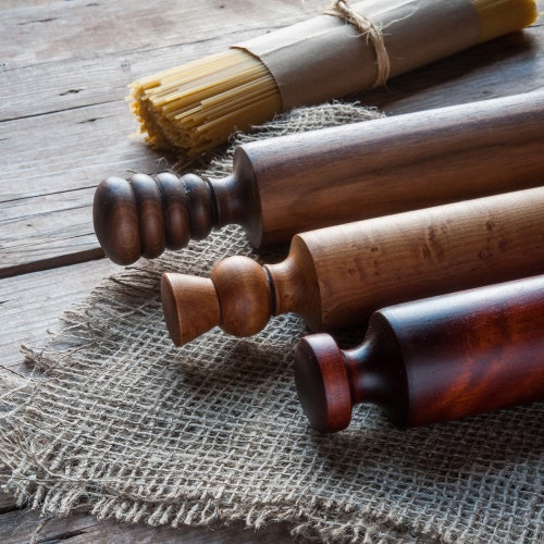 Long Pasta Rolling Pin Pasta Roller Food Prep Home Chef - Etsy