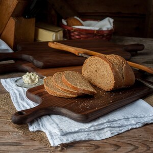 Walnut Serving Board, Large Cheese Board, French Breadboard, Wedding ...