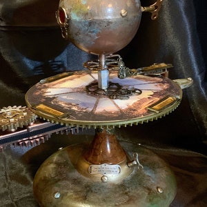 FLASH SALE Jules Verne Inspired Steampunk Orrery Solar System ...