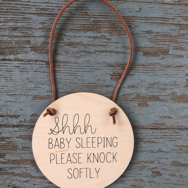 Please Knock Softly - Etsy