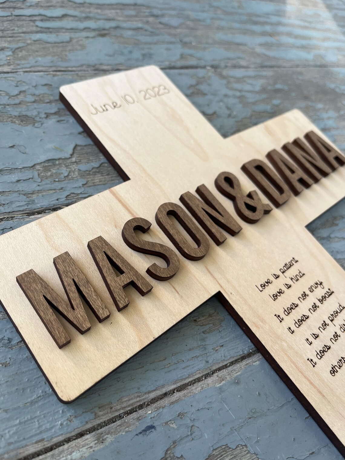 Personalized Wedding Cross Custom Wedding Cross Wedding - Etsy