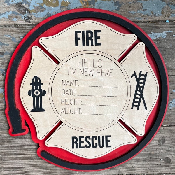 Firefighter Baby - Etsy