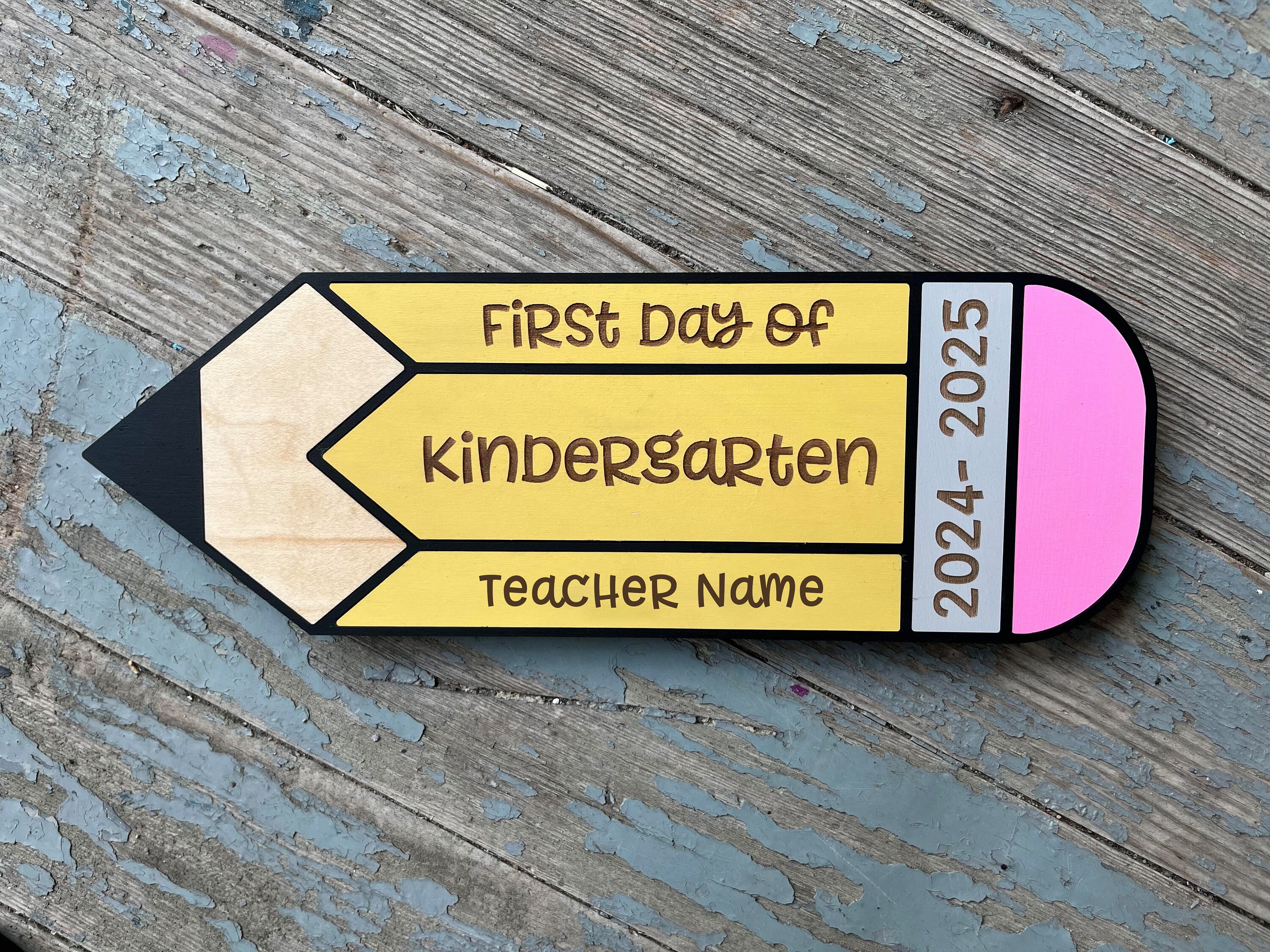 First Day Board SVG, First Day Last Day Gift Svg, School Laser File ...