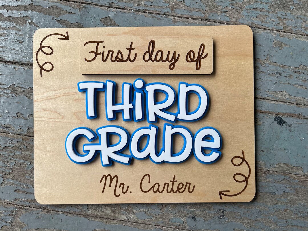 Teacher Back to School Sign, Classroom Bulletin Board Sign , Teacher ...